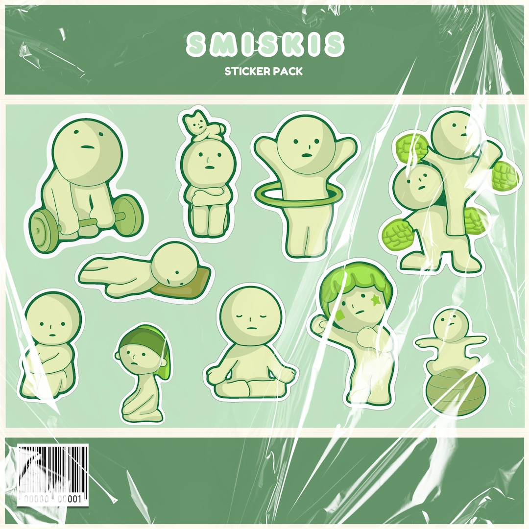 SMISKIS DIGITAL STICKER - Etsy