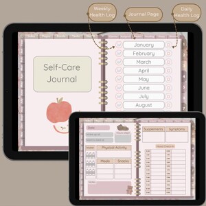 Cute Teddy Bear Themed Digital Academic Planner | Hyperlinked Goodnotes ...