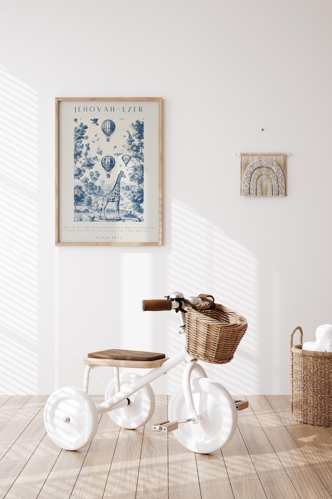 Christian Wall Art | Jehovah-ezer Isaiah 41:13 Poster | Inspirational ...