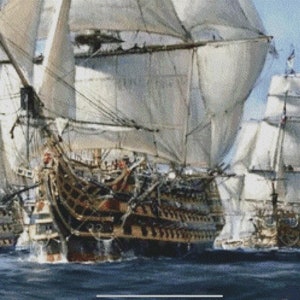 Armada (700x477 Stitches), Dmc Cross Stitch Pattern, Pdf/xsd - Etsy
