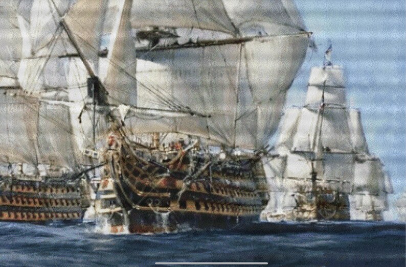 Armada (700x477 Stitches), Dmc Cross Stitch Pattern, Pdf/xsd - Etsy