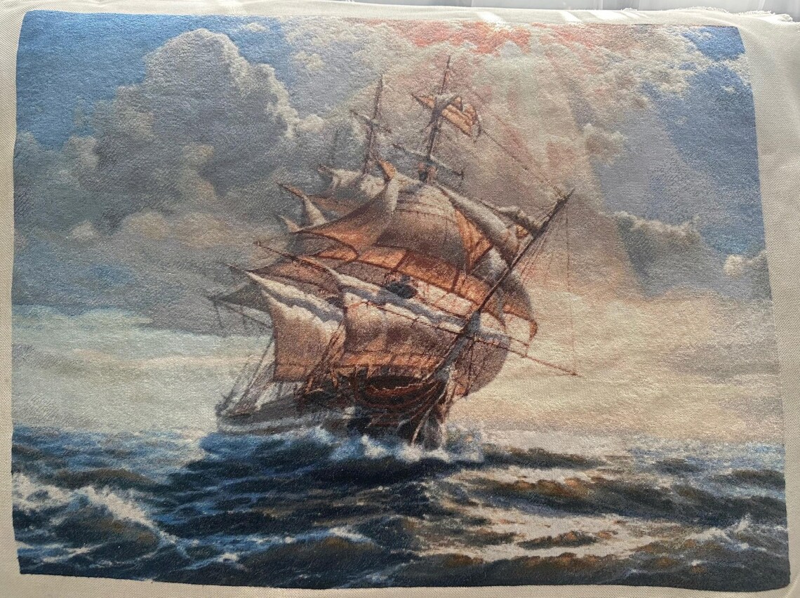 Full Sail (600x454 Stitches), Dmc Cross Stitch Pattern, Pdf/xsd - Etsy