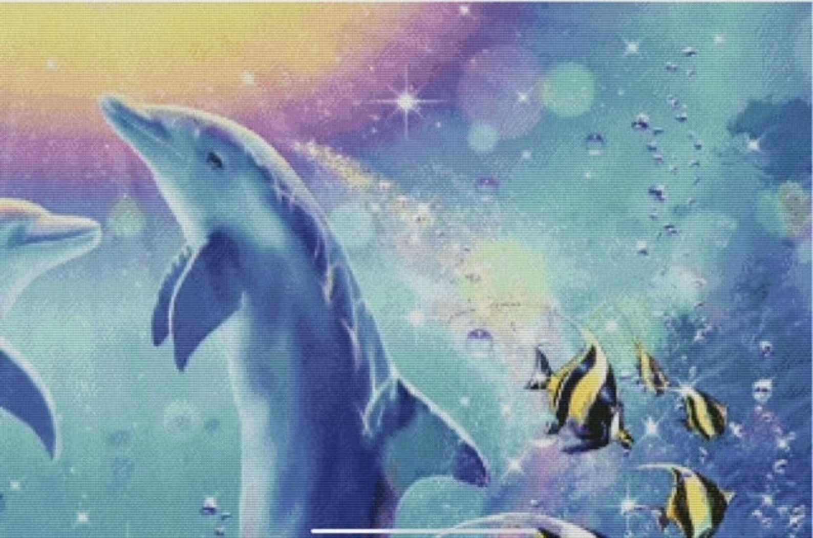 DOLPHINS (600X437 Stitches), DMC Cross Stitch Pattern, Pdf/xsd - Etsy