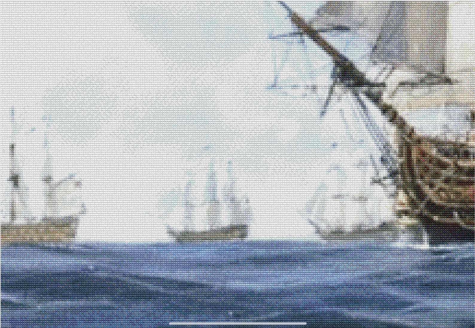 Armada (700x477 Stitches), Dmc Cross Stitch Pattern, Pdf/xsd - Etsy
