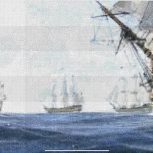 Armada (700x477 Stitches), Dmc Cross Stitch Pattern, Pdf/xsd - Etsy