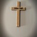 Custom Engraved Wooden Cross - Etsy