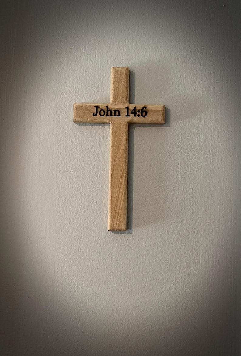Custom Engraved Wooden Cross - Etsy