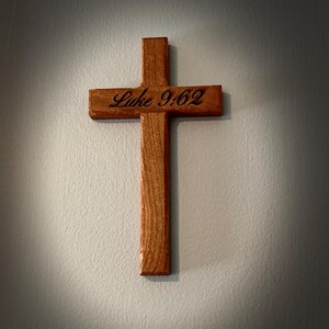 Custom Engraved Wooden Cross - Etsy
