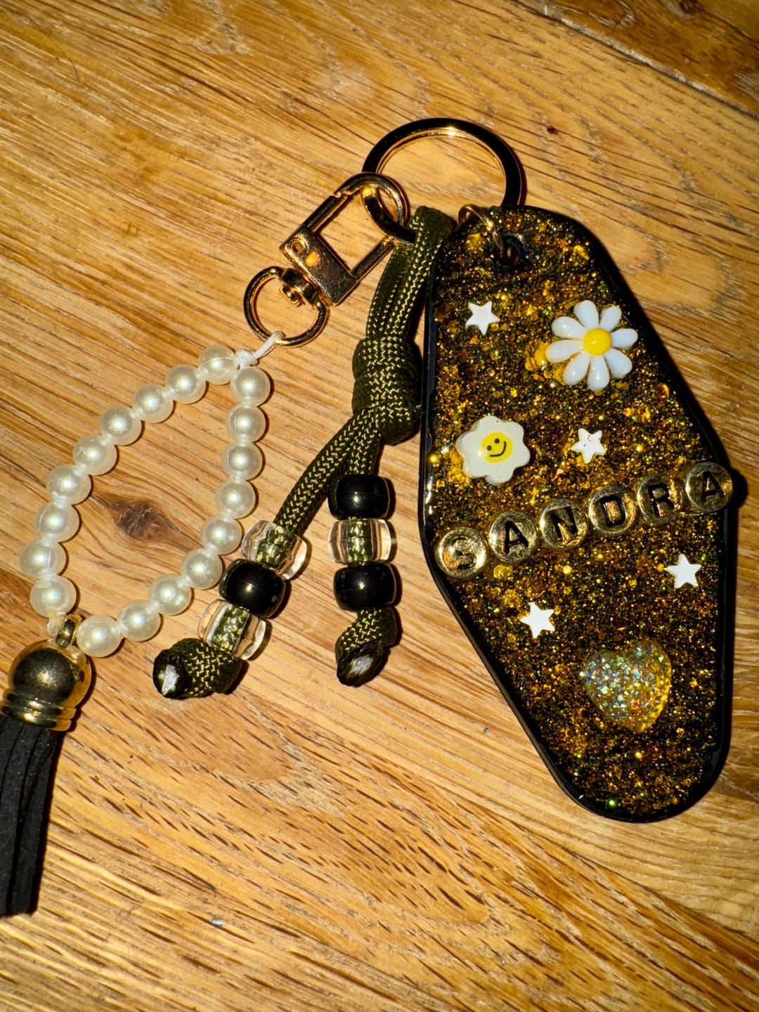 Customizable Girly Keychain - Etsy
