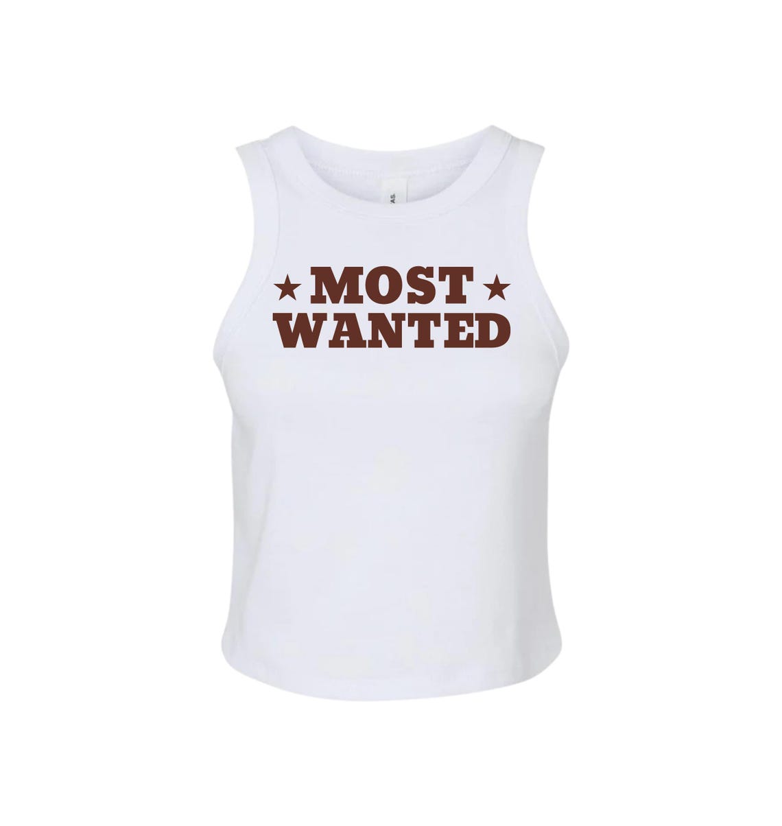 Most Wanted Cowboy Tank, Western Shirt, Rodeo Outfit, Cropped Tank ...