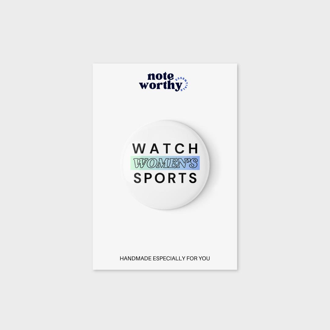 Women’s Sports Pin to Support Women Sports Fan Gift for Sports Fan ...