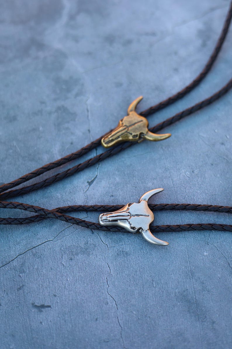 Cowboy Bull Head Bolo Tie, Cowboy Bolo, Rodeo Cowboy Bolo, Western ...