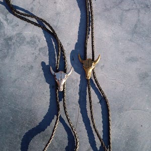 Cowboy Bull Head Bolo Tie, Cowboy Bolo, Rodeo Cowboy Bolo, Western ...