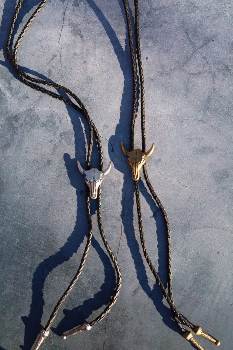 Cowboy Bull Head Bolo Tie, Cowboy Bolo, Rodeo Cowboy Bolo, Western ...