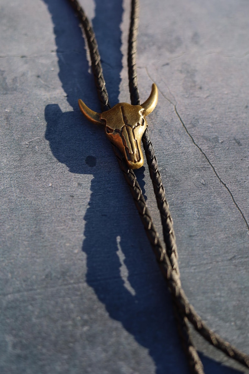 Cowboy Bull Head Bolo Tie, Cowboy Bolo, Rodeo Cowboy Bolo, Western ...