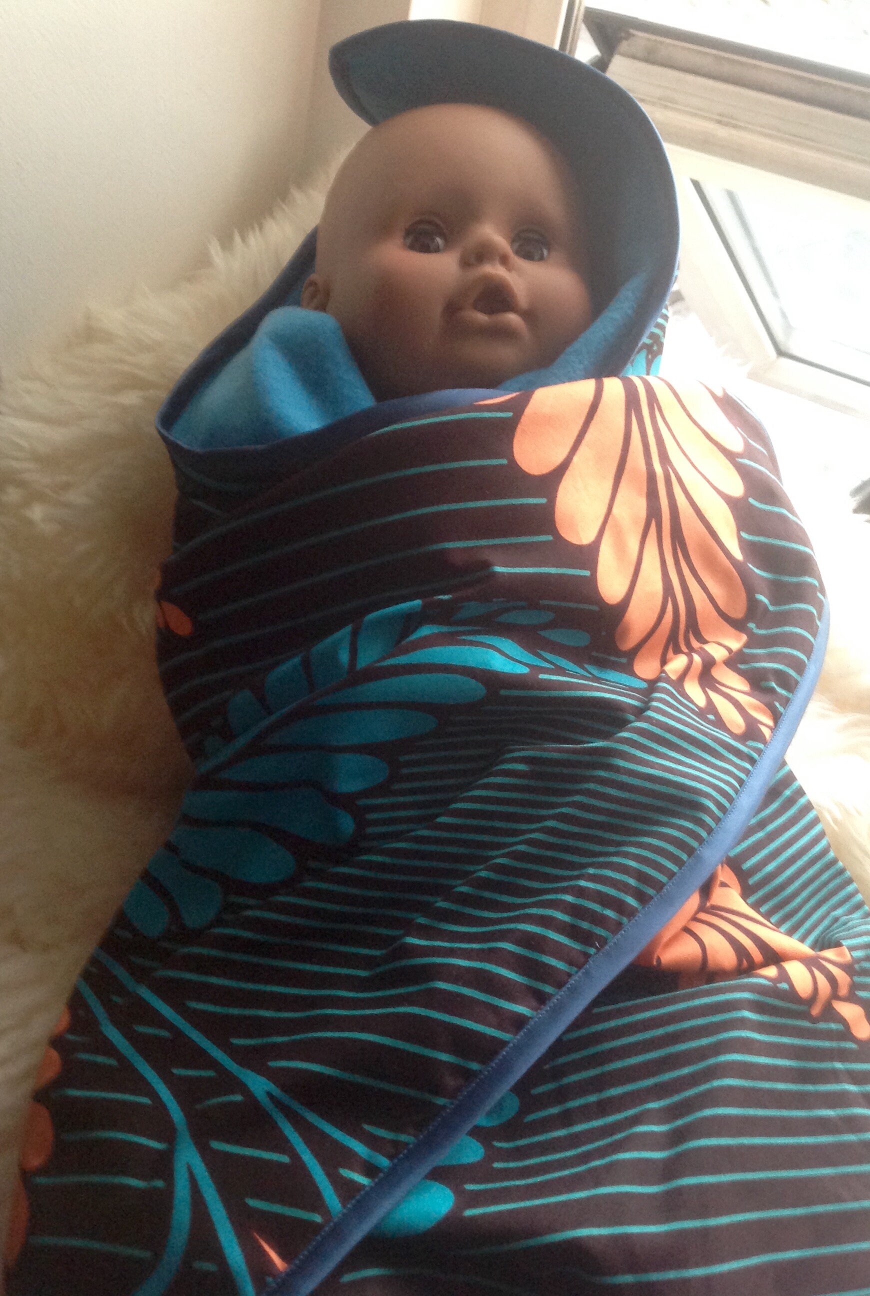 Baby cot Pram crib African Ankara blanket throw | Etsy