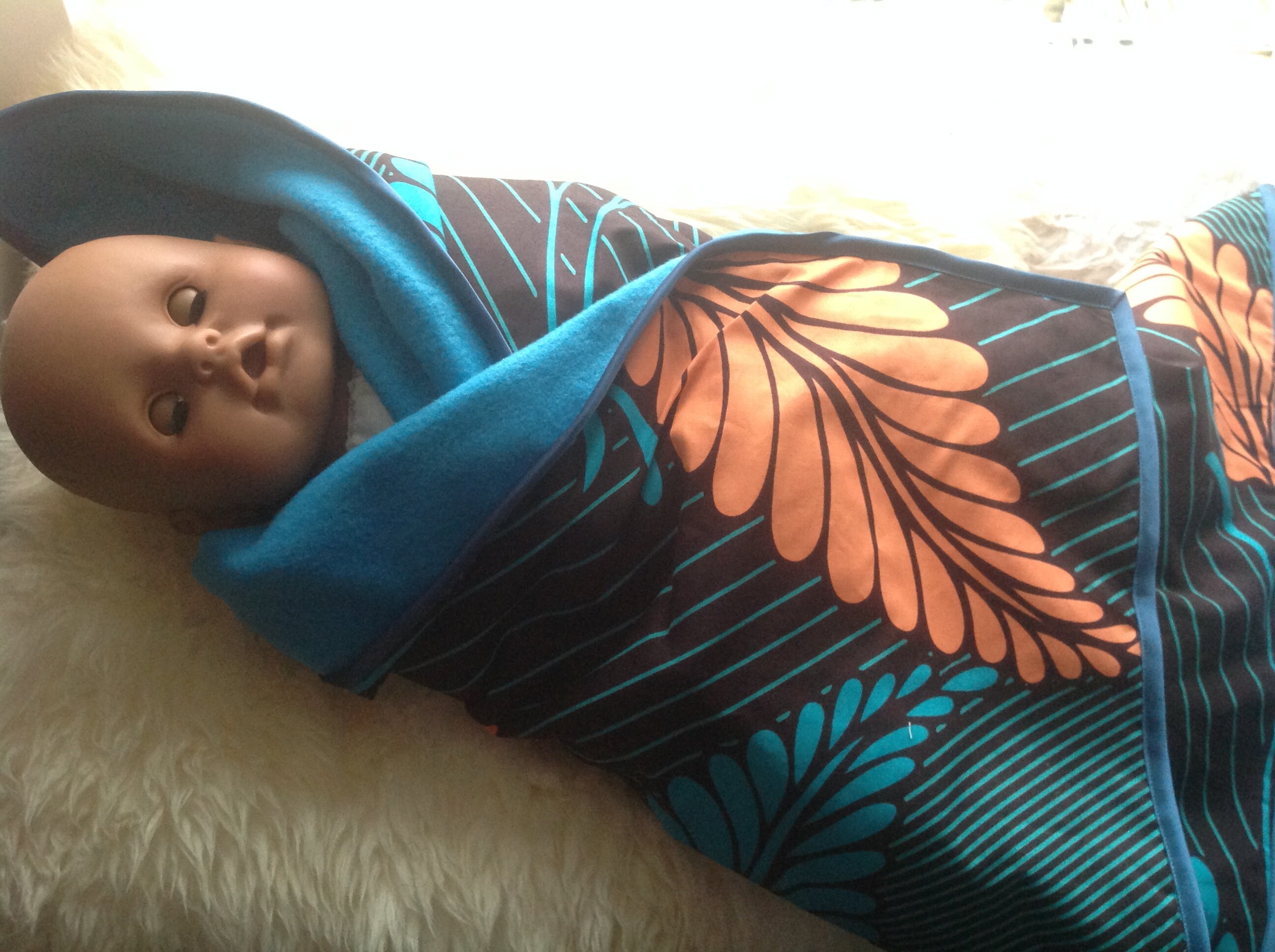 Baby Cot Pram Crib African Ankara Blanket Throw - Etsy UK