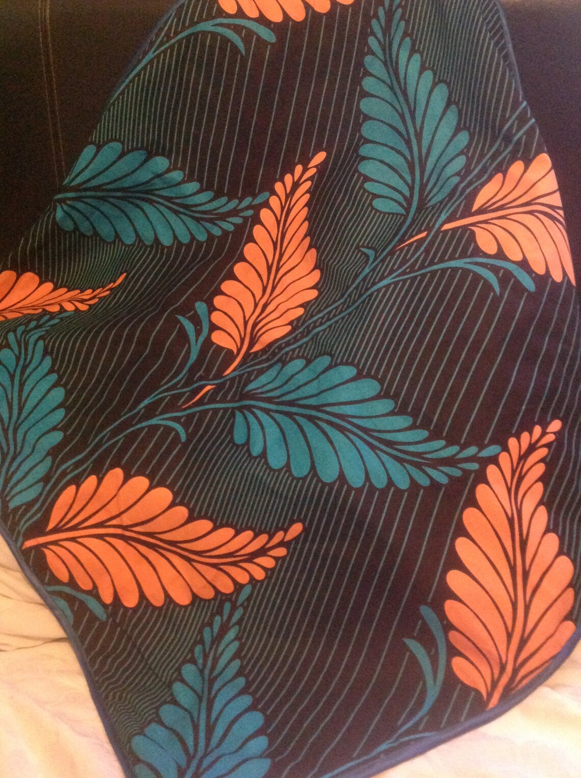 Baby cot Pram crib African Ankara blanket throw | Etsy