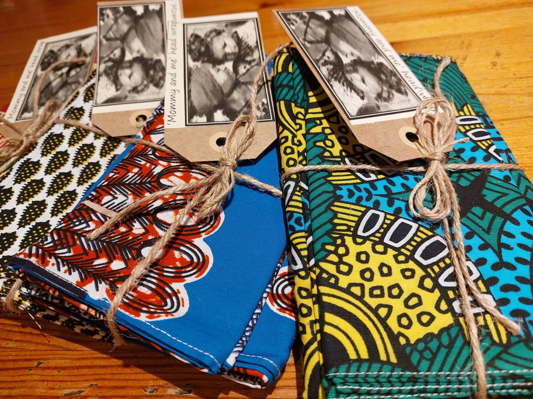 African Print Ankara Kente 'mommy and Me' Baby Child Mother Head Wrap ...