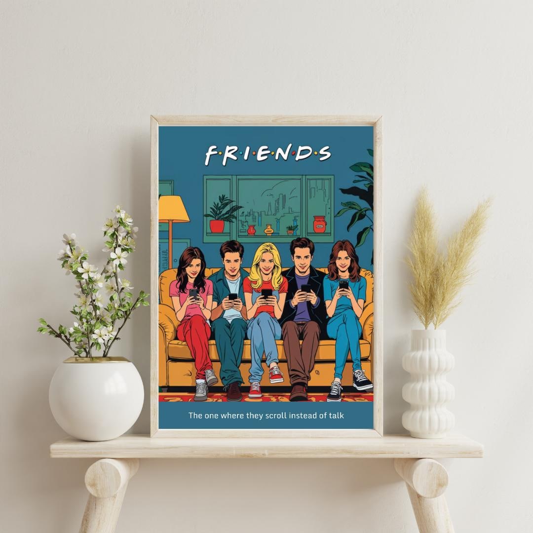 Friends Poster - Printable Poster - Friends TV Show Art - Digital ...
