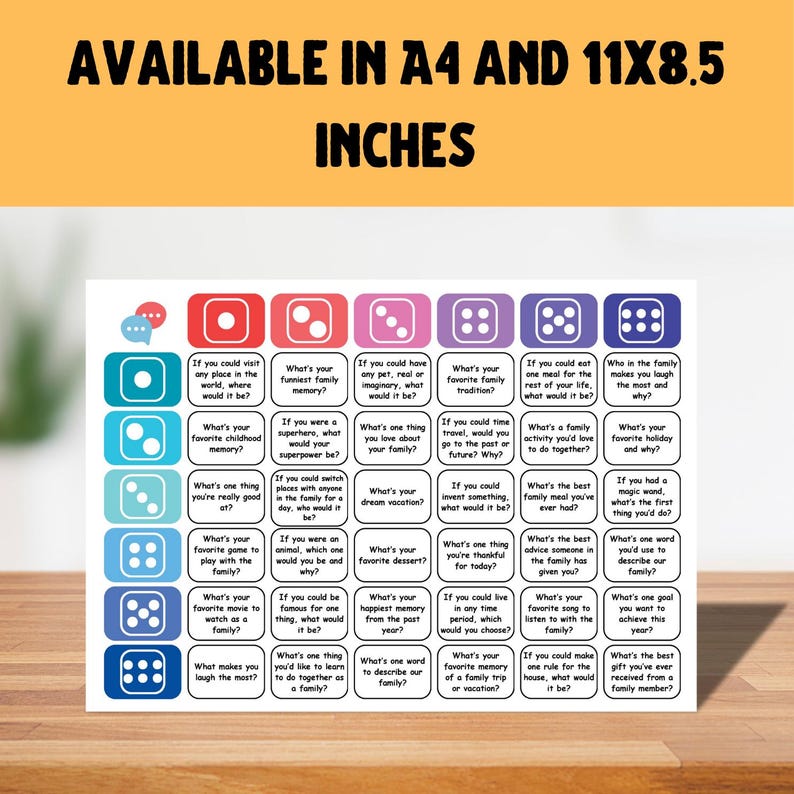 Family Icebreaker Game, Icebreaker Activity, Convo Starters ...