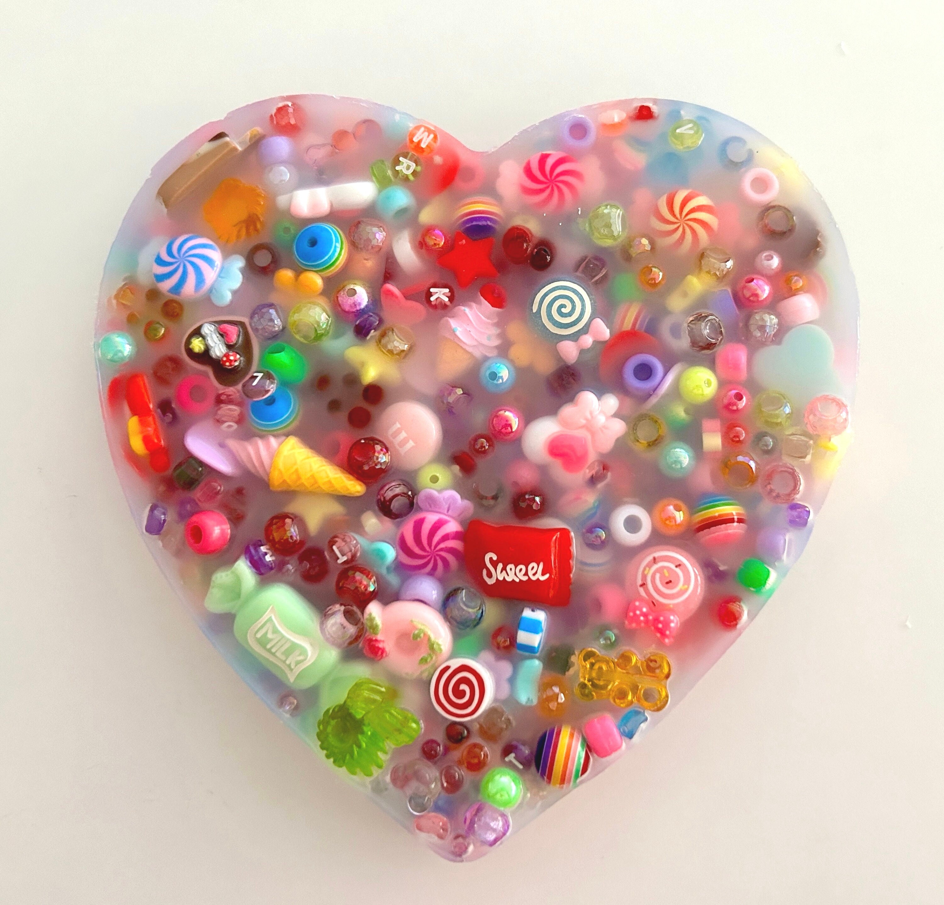 Candy Heart Silicone Picky Pad – Anxiety Relief Fidget Toy - Etsy