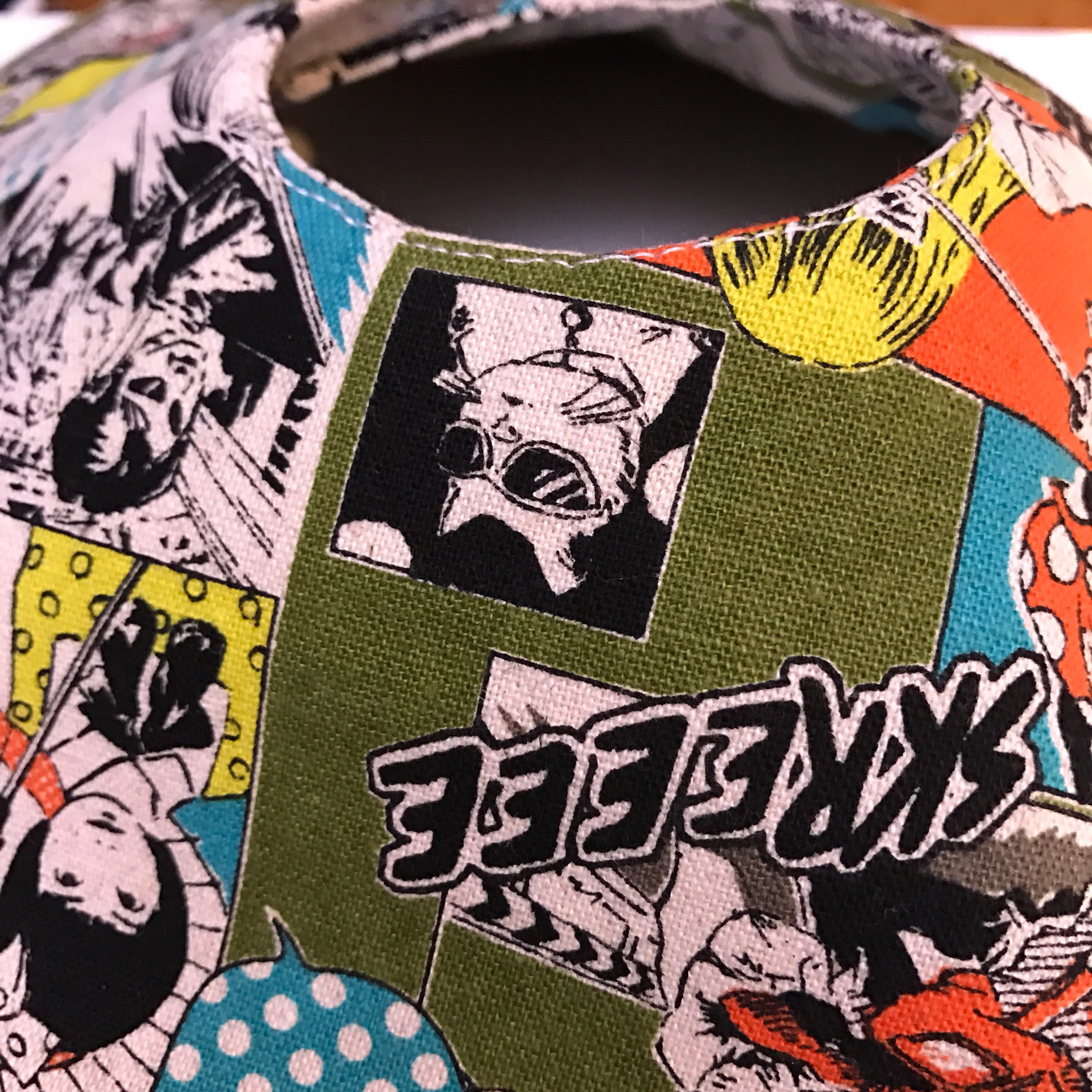 Green Cat Comic Book Cotton Cat Soft Cone Collar/ Cat E Collar ...