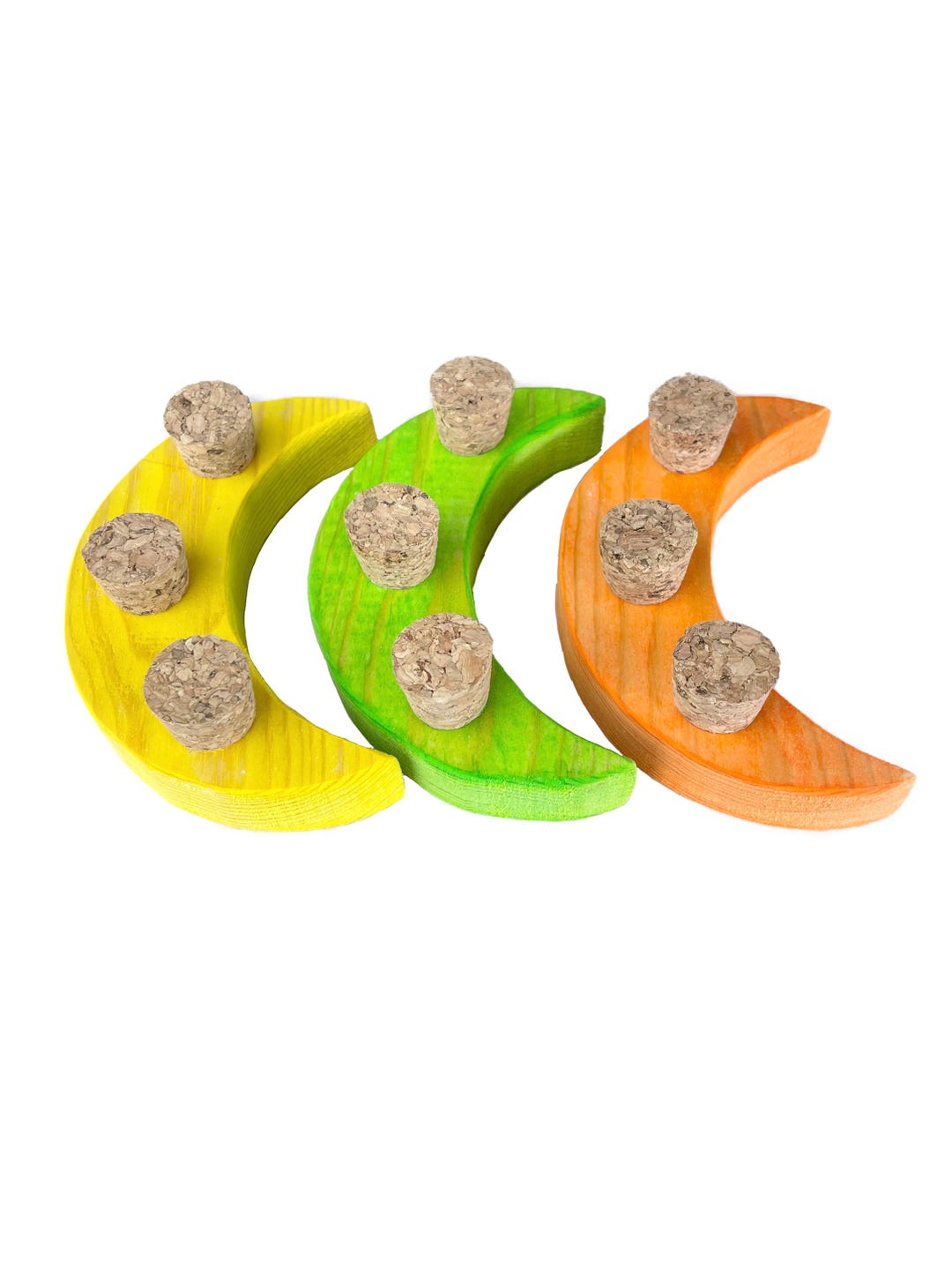 Eclipse Muncher| Natural Moon Shaped Foot Toy for Larger Birds Made in ...