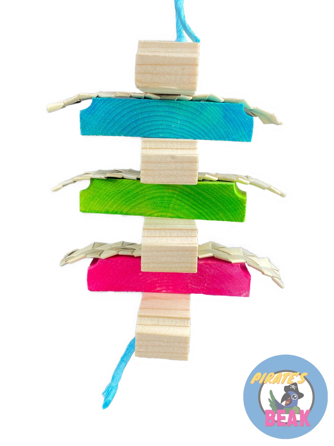 Nut-stash Forager Fun Natural Foraging Toys for Small to Medium Parrots ...