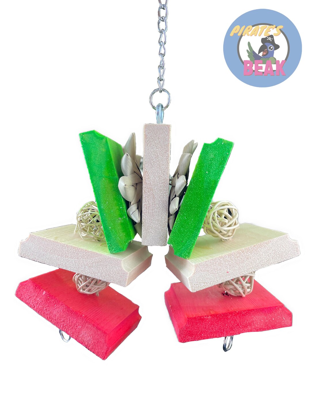 Jingle Beast Natural Pine Bird Toys for Medium Birds - Etsy