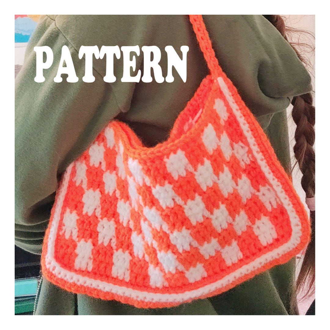 Checkerboard Purse Crochet Pattern - Etsy