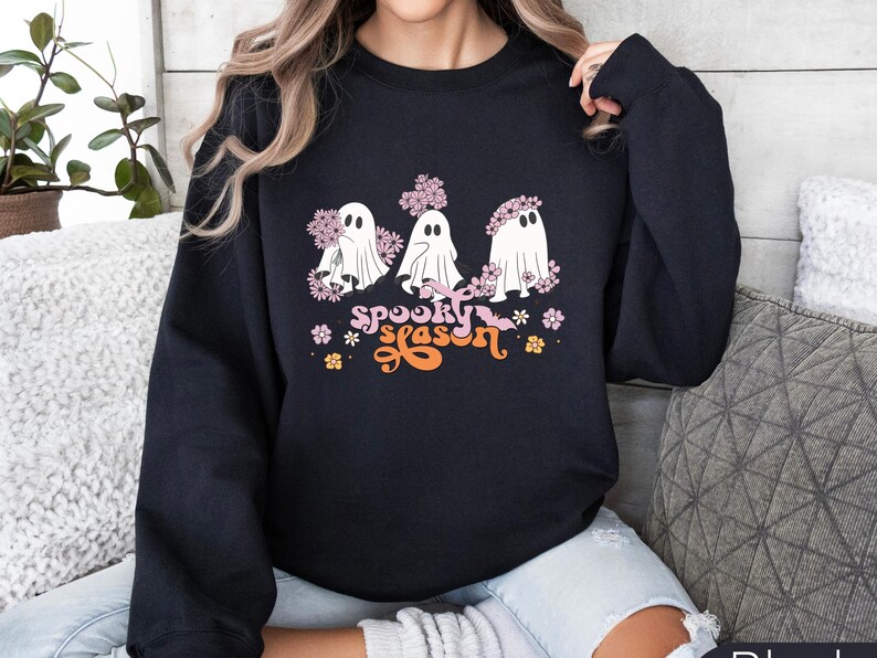 Cute Flower Ghost PNG ONLY Digital Download, Cricut Silhouette Designs ...