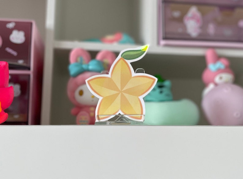 Kingdom Hearts Kawaii Holographic Paopu Sticker, KH Stickers, Cute ...