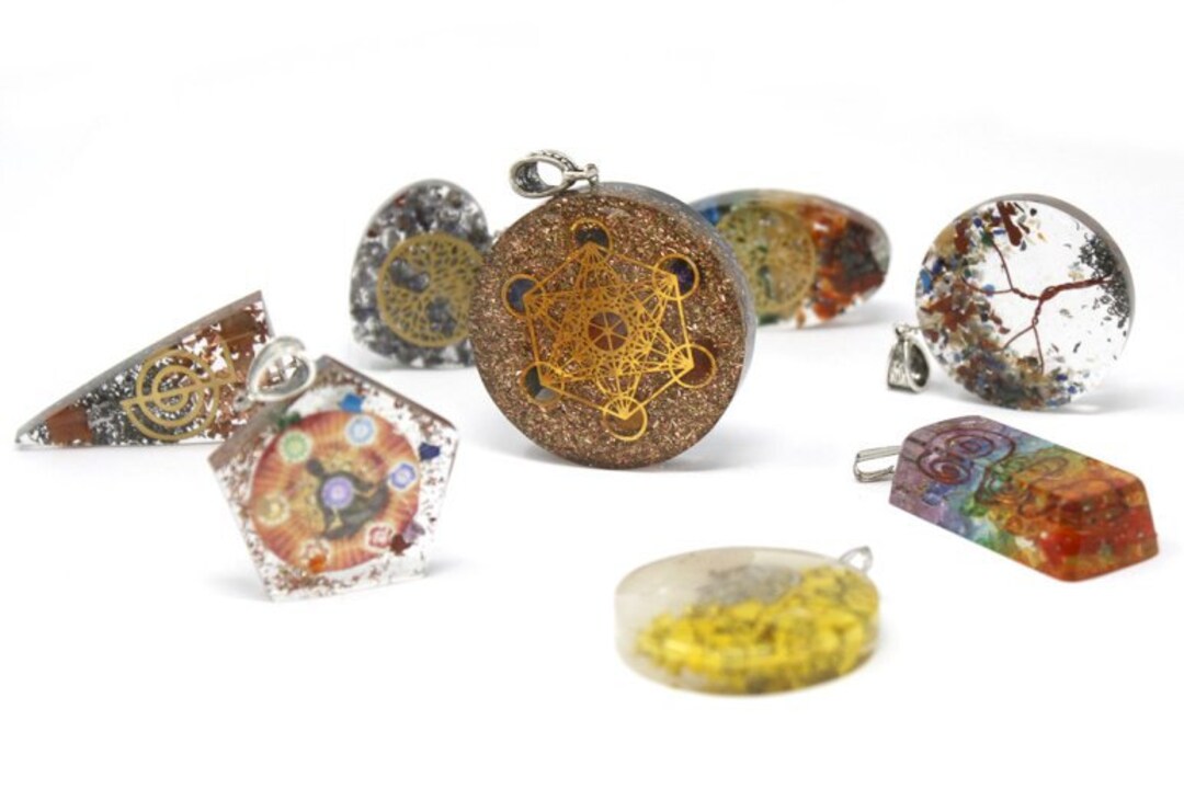 Orgonite Power Pendants - Magical - Esoteric - Elevate Mood & Emotions ...