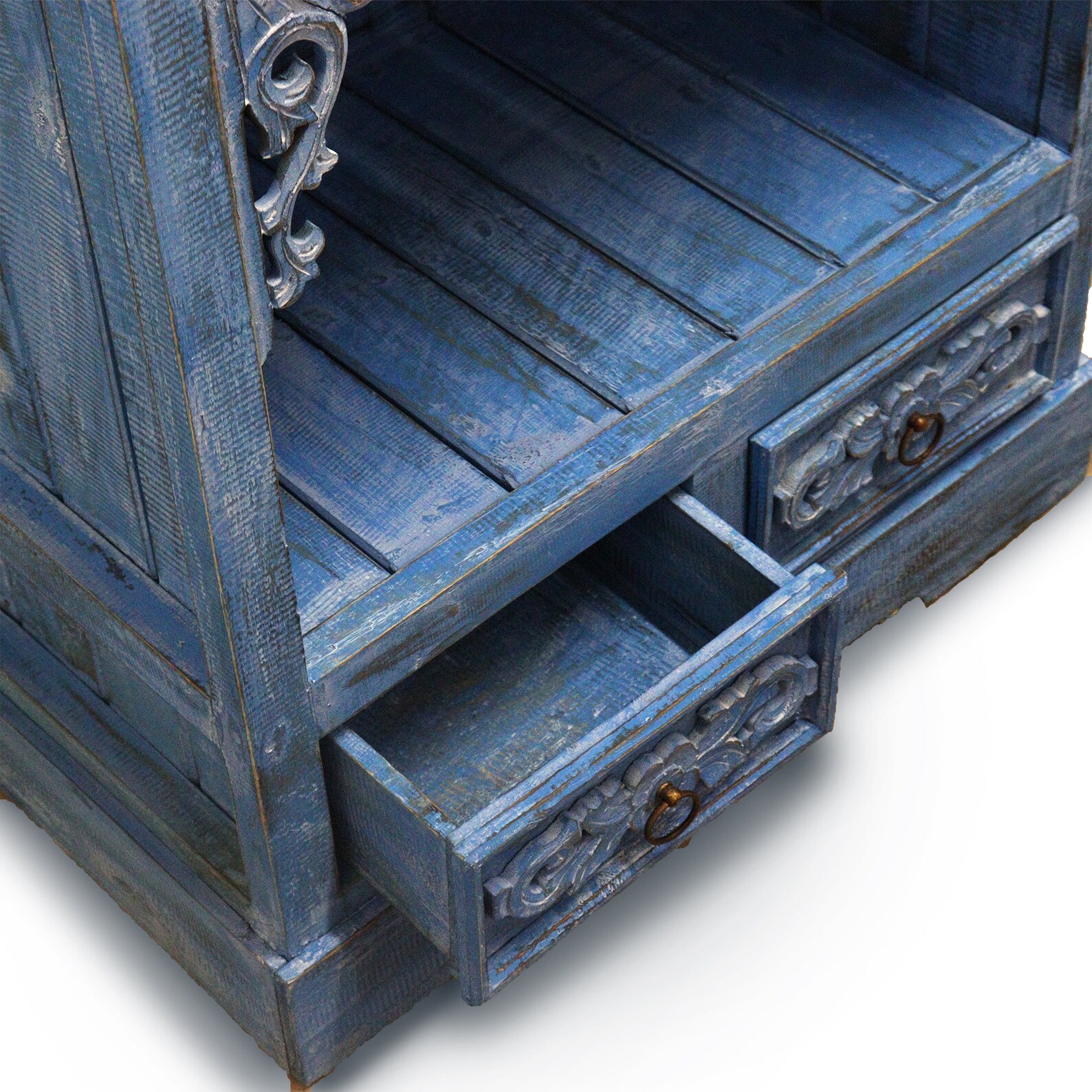 Albasia Wood Cabinet | Various Colours | Bathroom Cabinet | Rustic Look ...