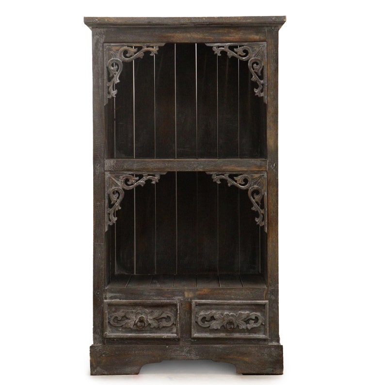 Albasia Wood Cabinet | Various Colours | Bathroom Cabinet | Rustic Look ...