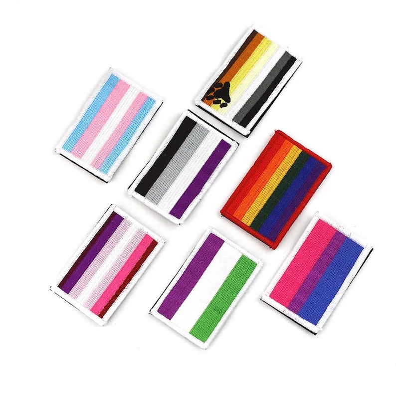 Custom Flag Patch. Choose Any Flag, Choose Any Size You Need. Iron-on ...