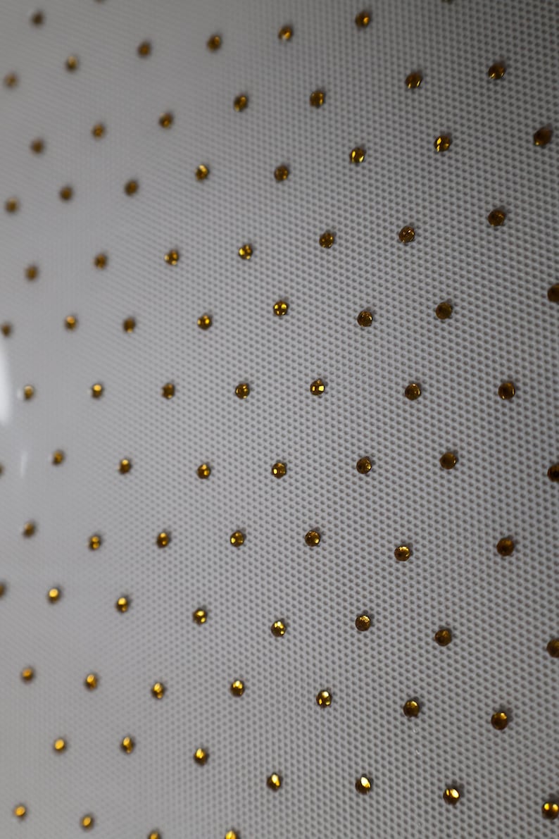 SS10 Hot-fix Diamond Scattered Rhinestone Sheet, Ready to Press SS10 ...