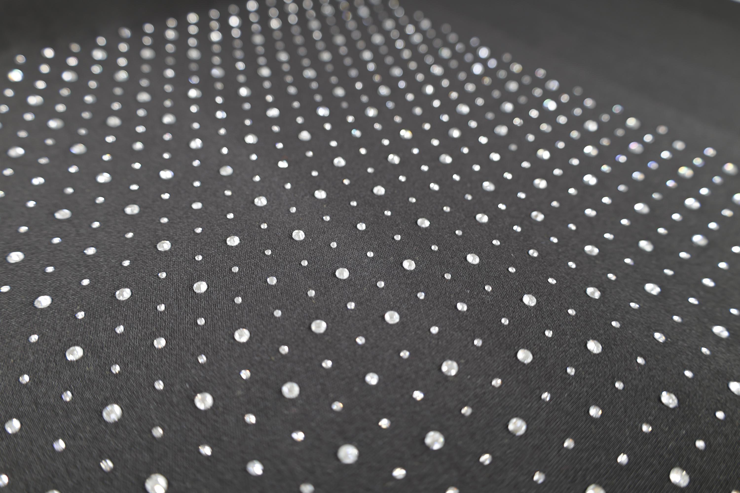 SS6 SS10 SS16 Scattered Hot-fix Rhinestone Sheet, Ready to Press Multi ...