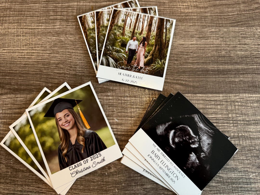 Magnetic Personalized Announcements - Custom Keepsakes for Your Special ...