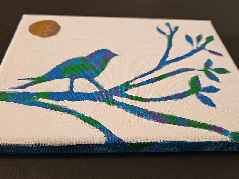 Small Bird Paintings - Etsy
