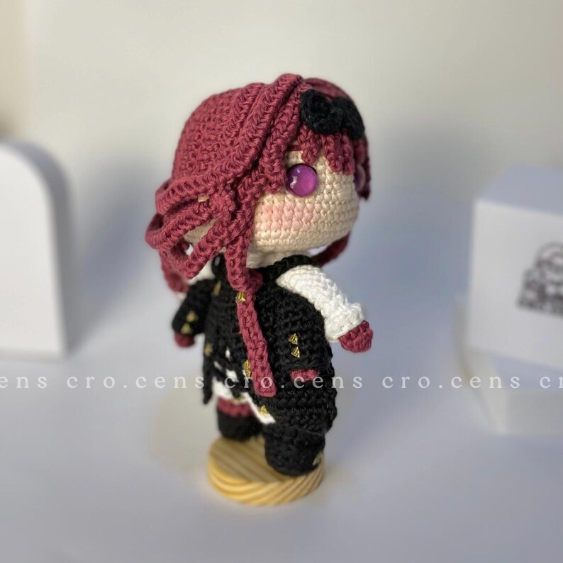PDF Pattern : Chibi Kafka of Honkai Star Rail - HSR - Crochet PATTERN ...