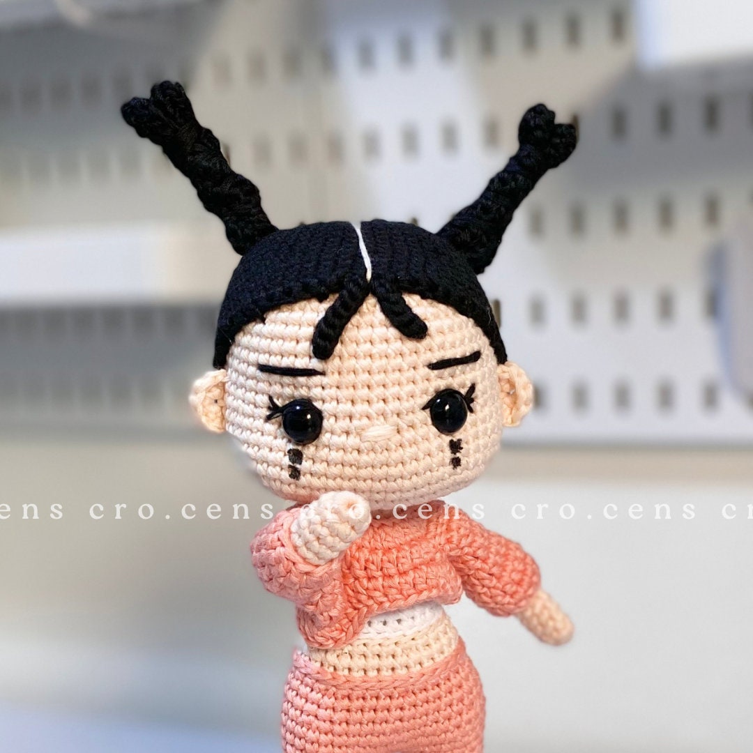 Crochet PDF Pattern: Kim Da Hyun of Twice - Chibi Amigurumi - Etsy