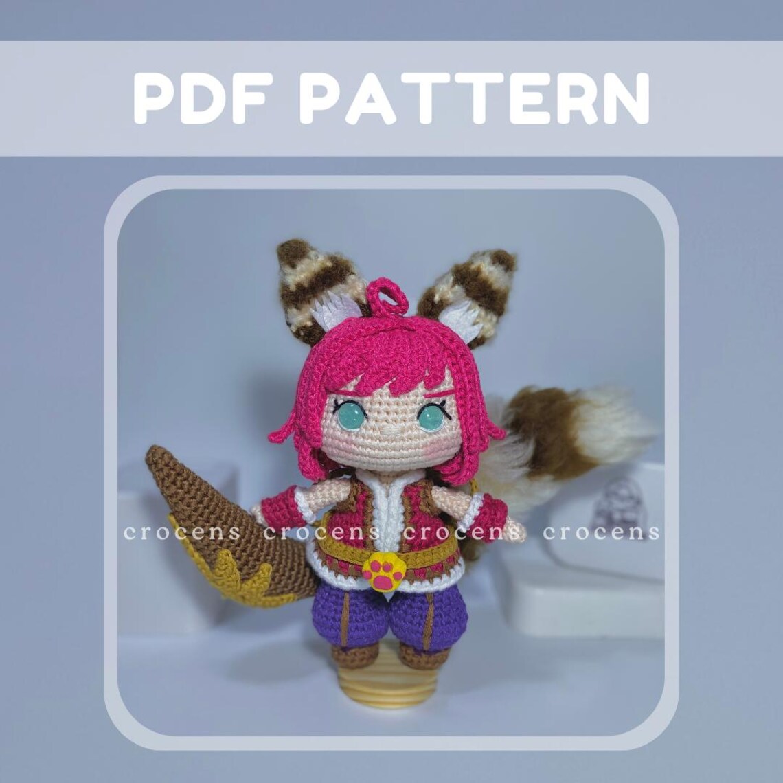 PDF Crochet Pattern : NANA of MLBB - Etsy