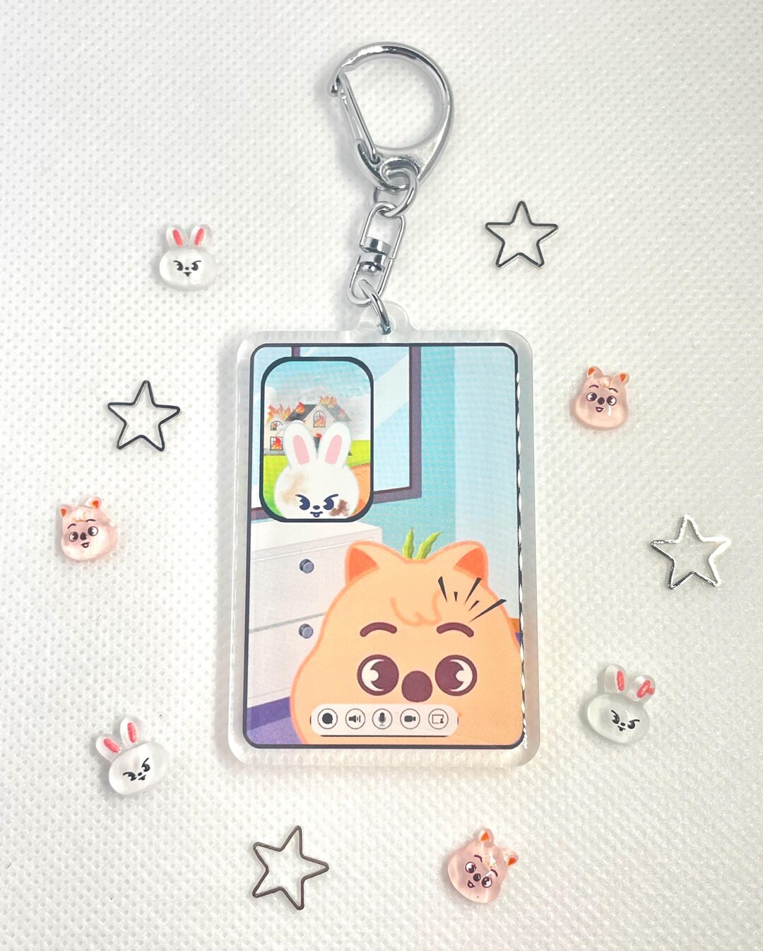 Leebit & Han Quokka Keychain - Etsy