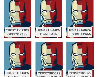 Classroom Hall Passes 6 Pk Bundle for Teacher Classroom Hall Passes ...