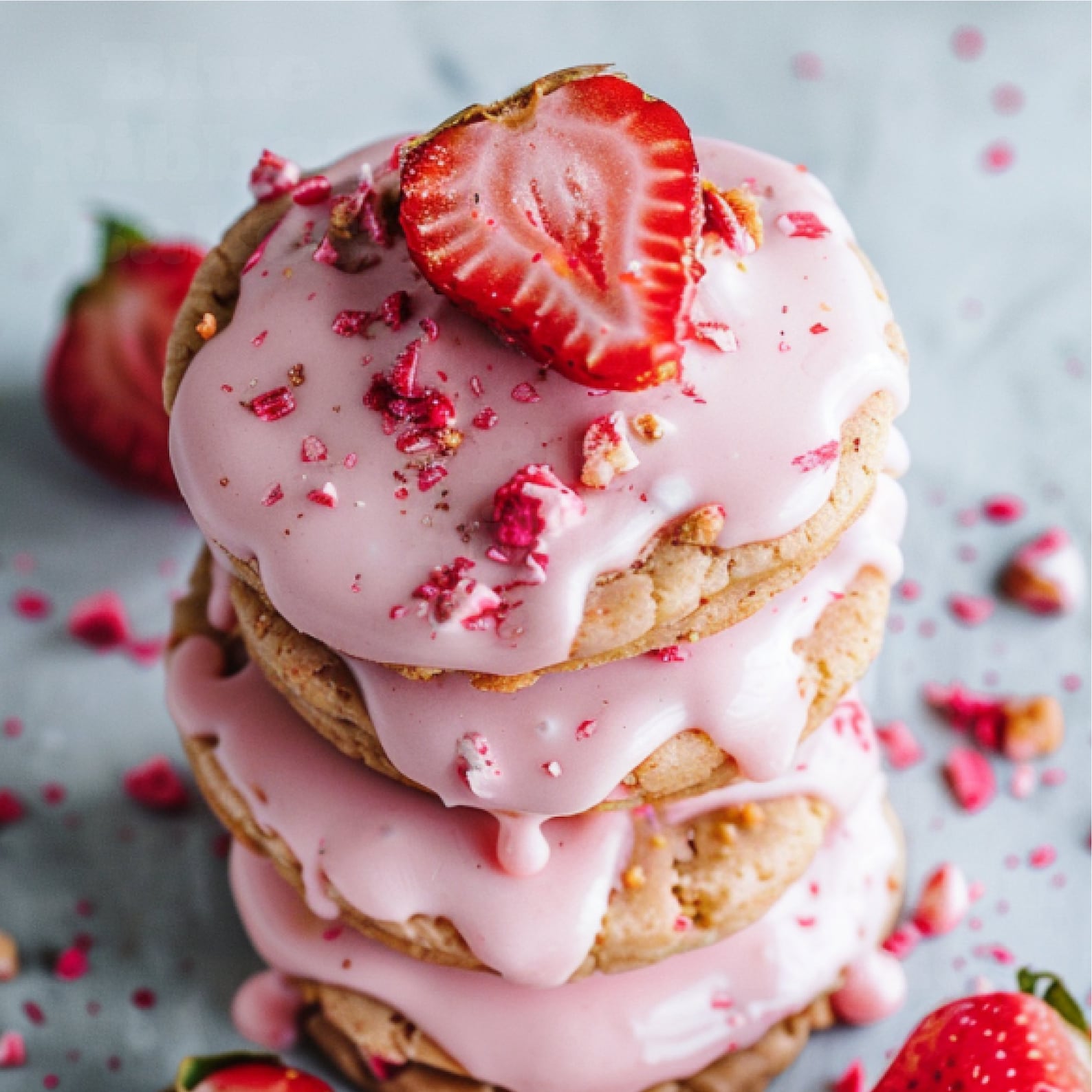 Best Strawberry Shortcake Cookies Recipe/treats and Desserts/cookies ...
