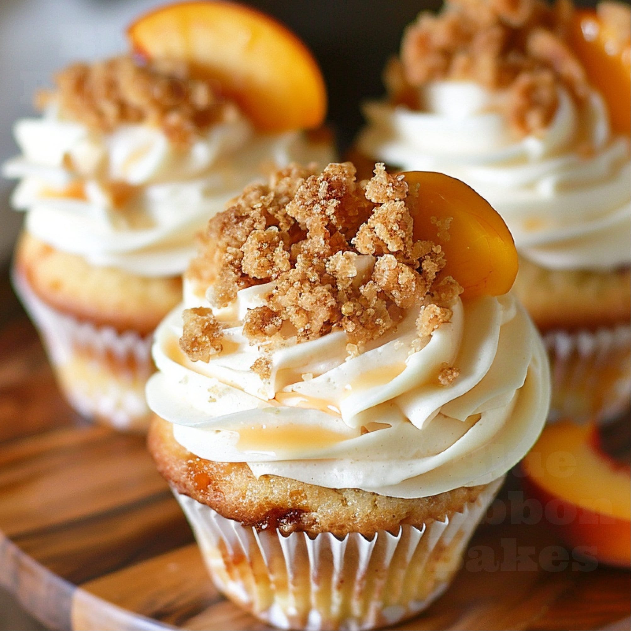 Best Bourbon Peach Cobbler Cupcakes Recipe/treats and Dessert/pdf ...