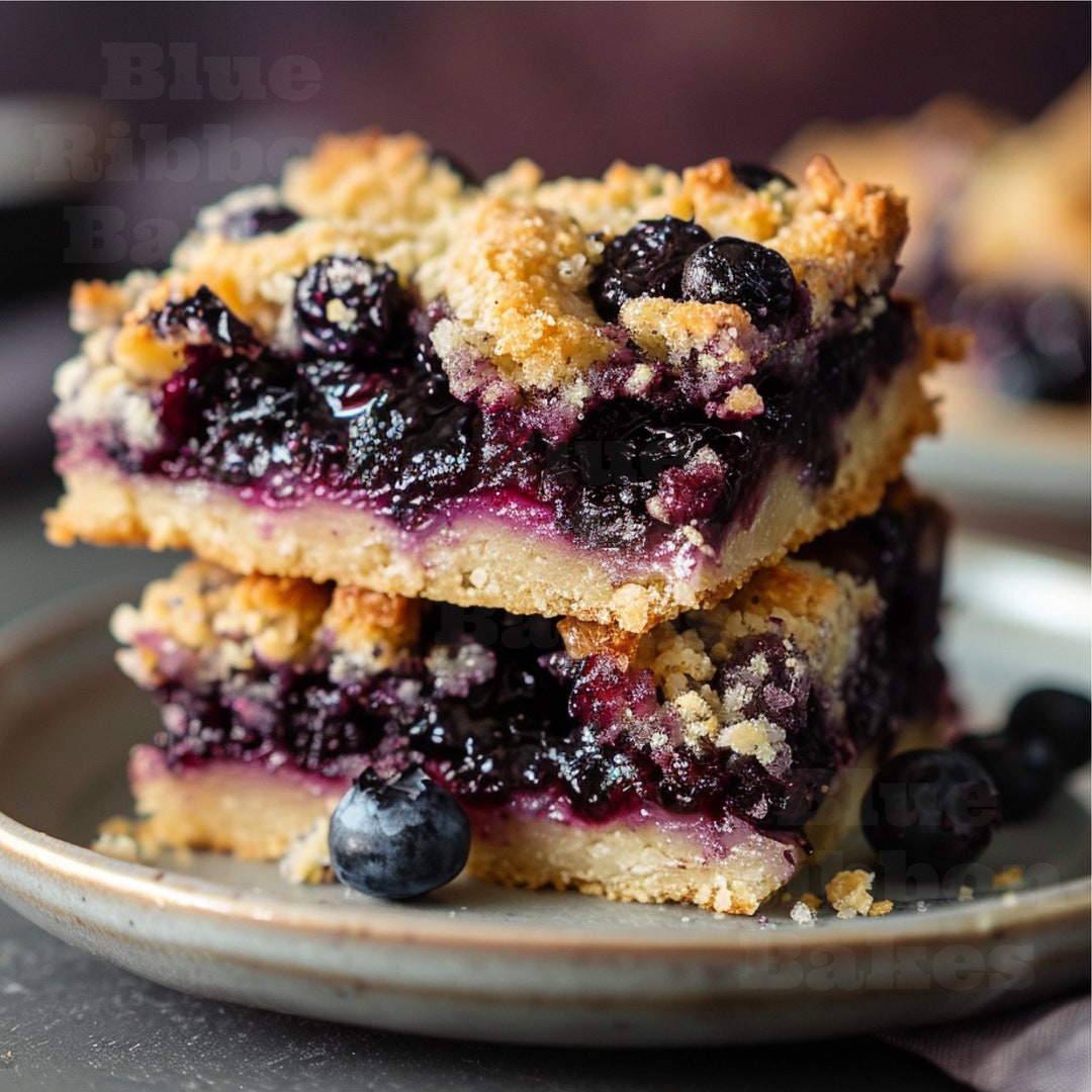 Best Blueberry Cobbler Bars Recipe/treats and Desserts/pdf Download - Etsy