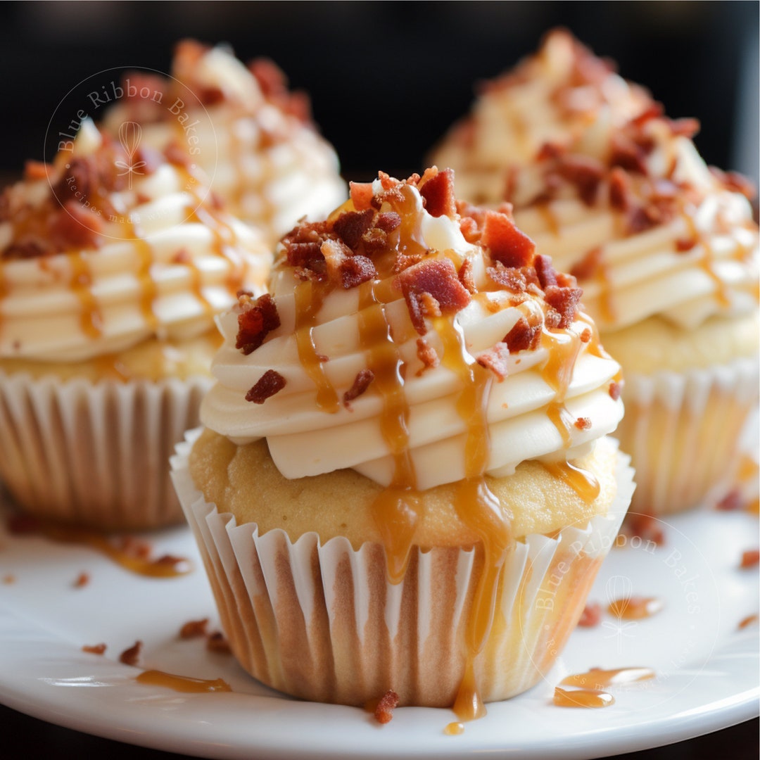 Best Breakfast Bacon and Maple Cupcakes Recipe/treats and Desserts ...